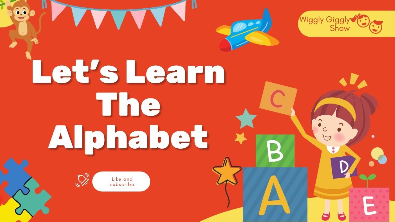 Learn ABC with Wiggly Giggly Show #cartoon - YouTube