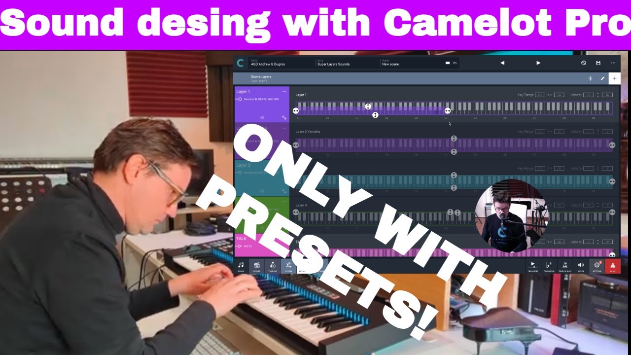 🎹 Sound design using presets only 🎹 with Camelot Pro by Audio Modeling ...