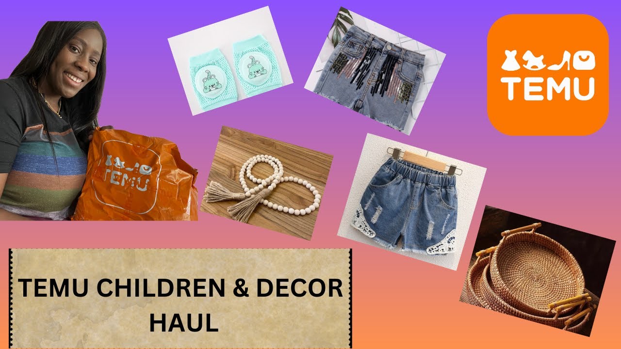 TEMU CHILDREN & DECOR HAUL/ TEMU SWITZERLAND & GERMANY #temu #temuhaul ...