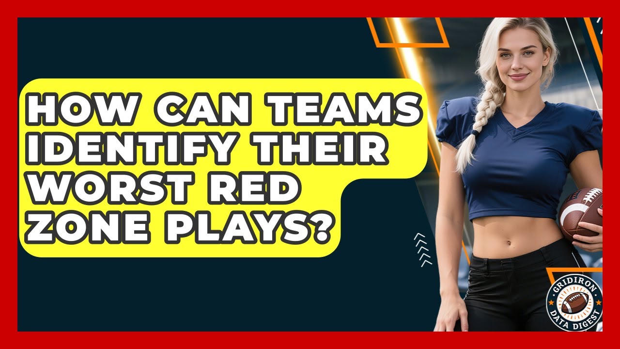 How Can Teams Identify Their Worst Red Zone Plays? - Gridiron Data Digest - YouTube