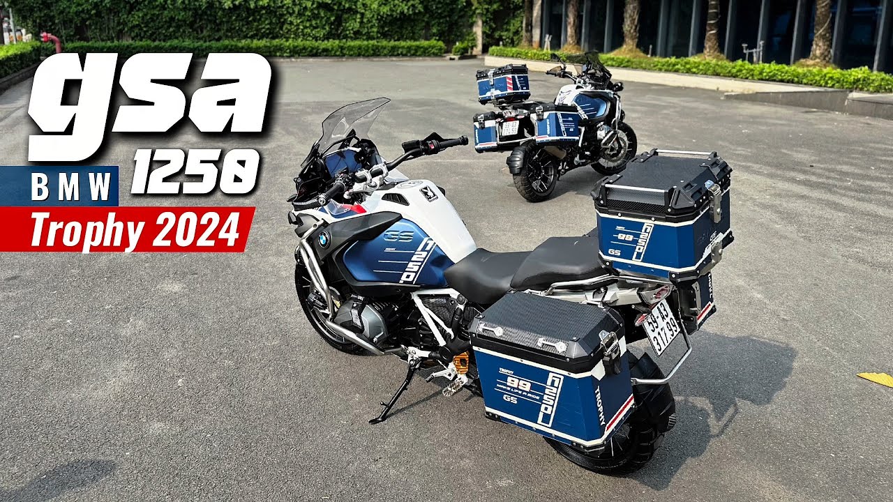 BMW GSA 1250 Trophy 2024 - YouTube