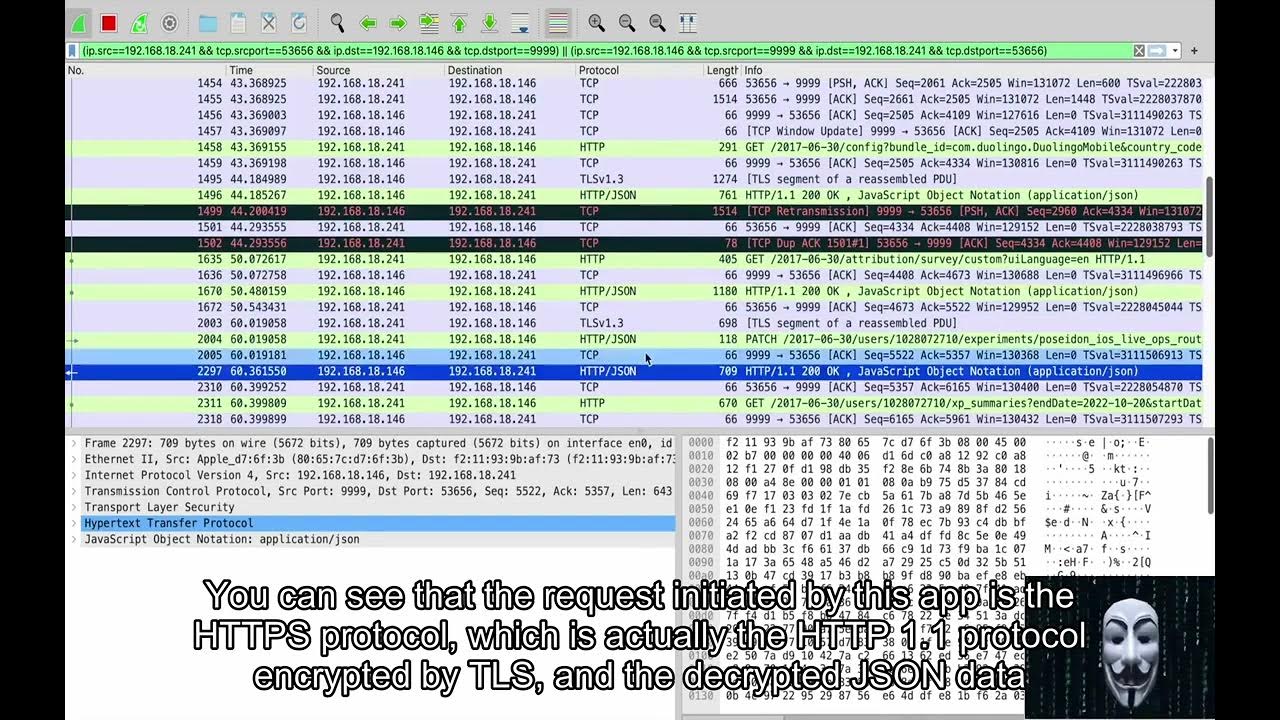 Capture Mobile iOS & Android all TCP&UDP and decrypt TLS to your Desktop Wireshark (v20221010 ...