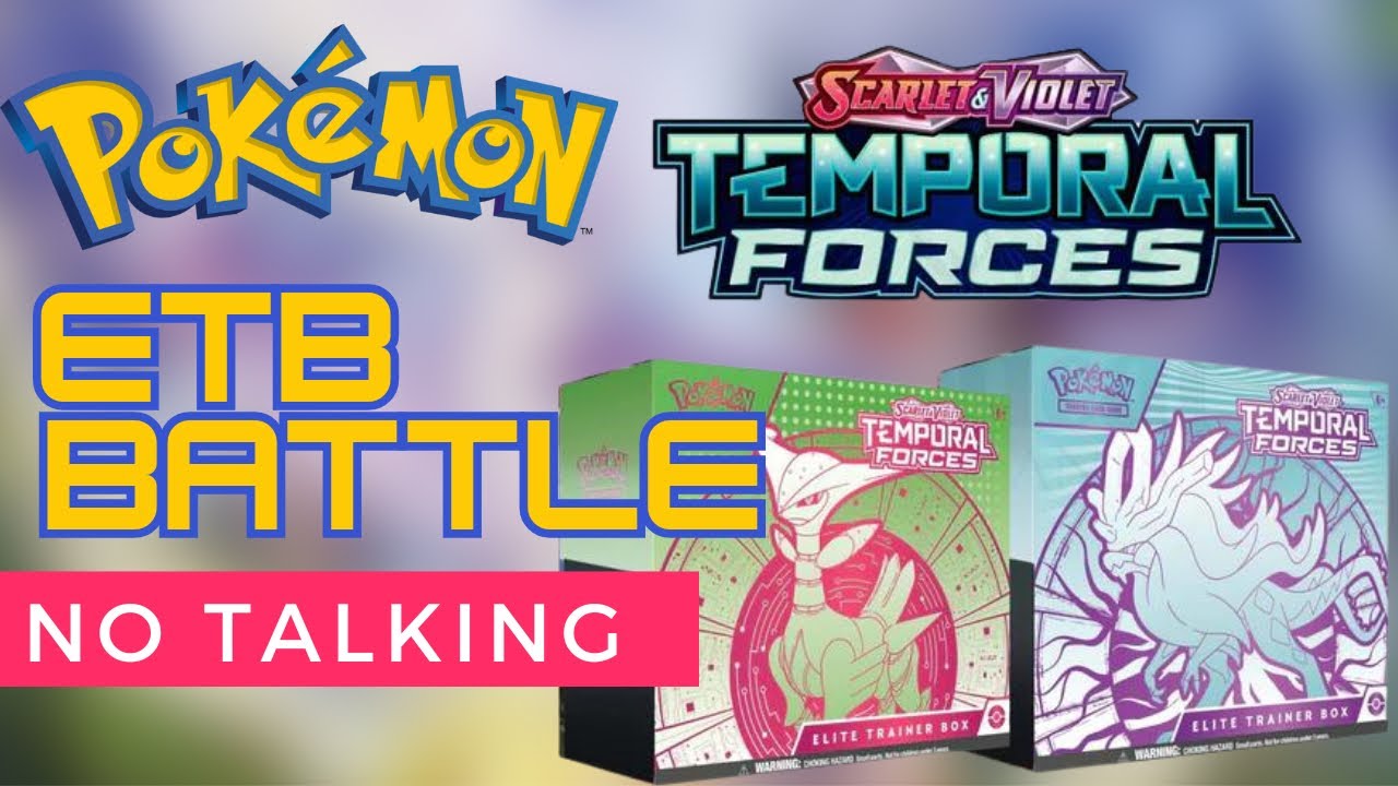POKEMON Temporal Forces ETB Battle | NO TALKING | Relaxing - YouTube
