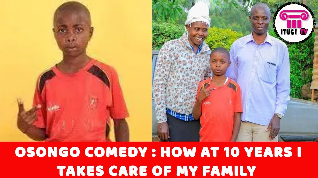 ONSONGO COMEDY ! HOW AT 10 YEARS I TAKE CARE OF MY FAMILY - YouTube