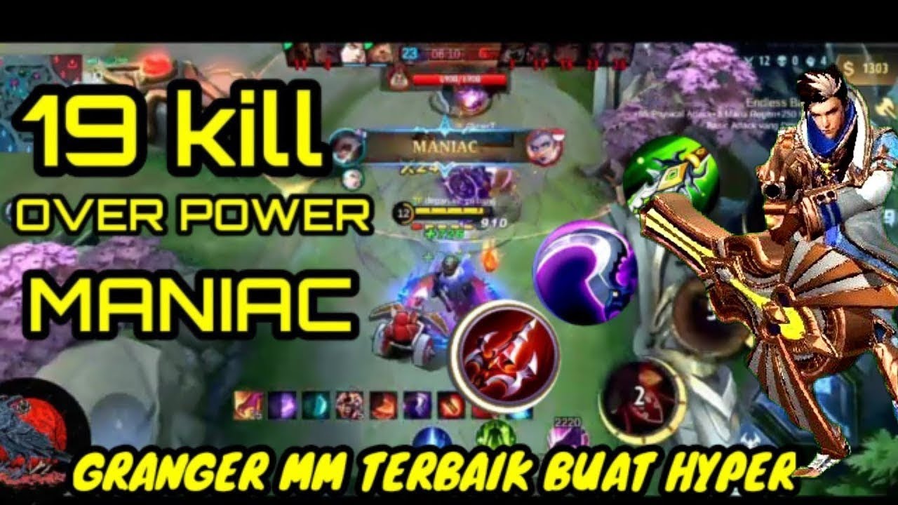 New Granger One Hit Build and Emblem!! - Build Top 1 Global Granger ...