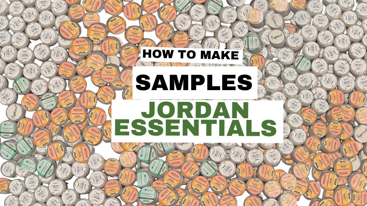 How to Jordan Essentials Samples - YouTube