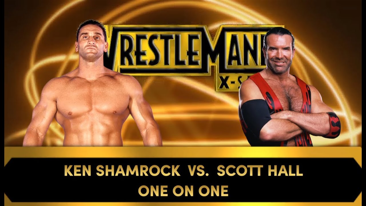 WWE 2K24: Ken Shamrock vs Scott Hall - YouTube