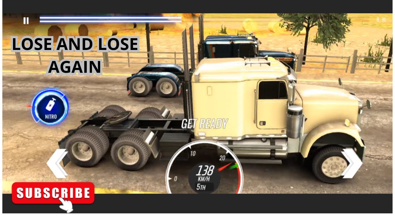 DRAG BIG TRUCK LOSE AND LOSE AGAIN I BIG RIG RACING GAME I TRUCK ...