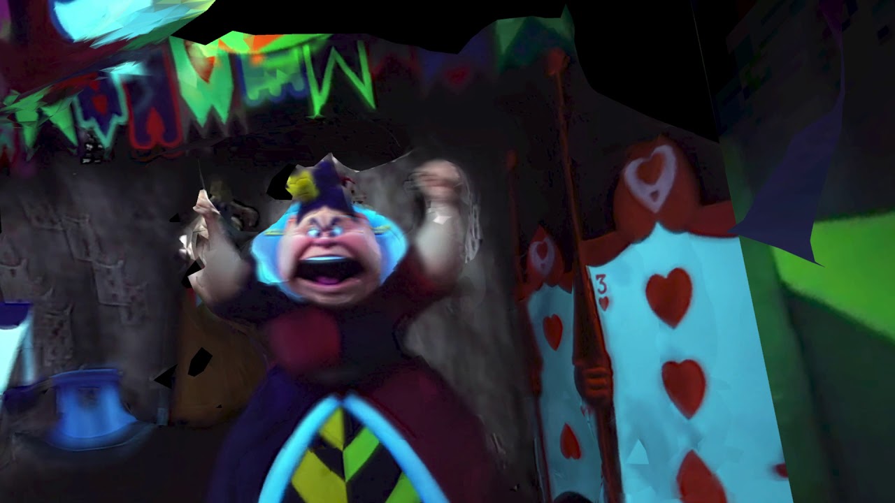 Disney Ride - Alice in Wonderland in VR - YouTube