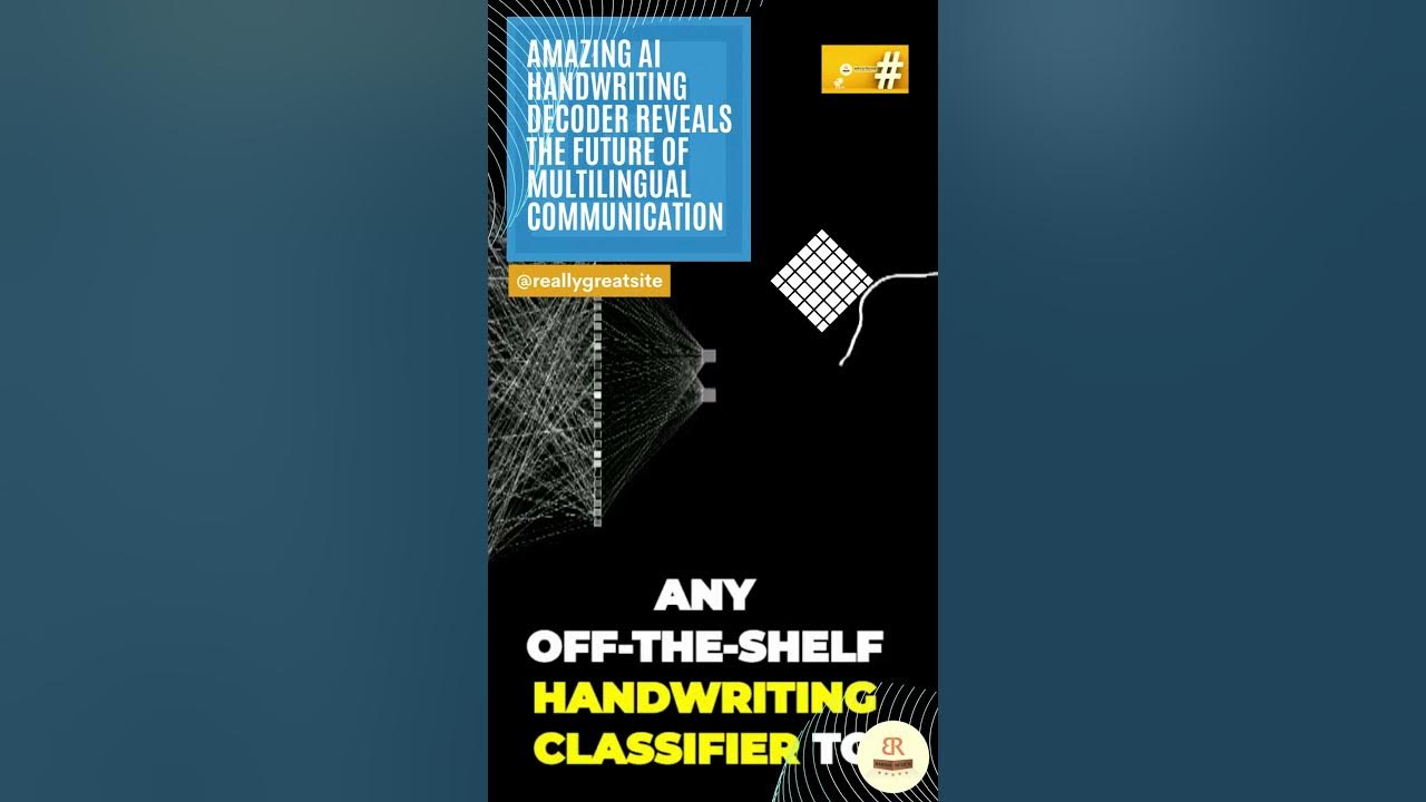 #2 Amazing AI Handwriting Decoder Reveals the Future of Multilingual Communication - YouTube