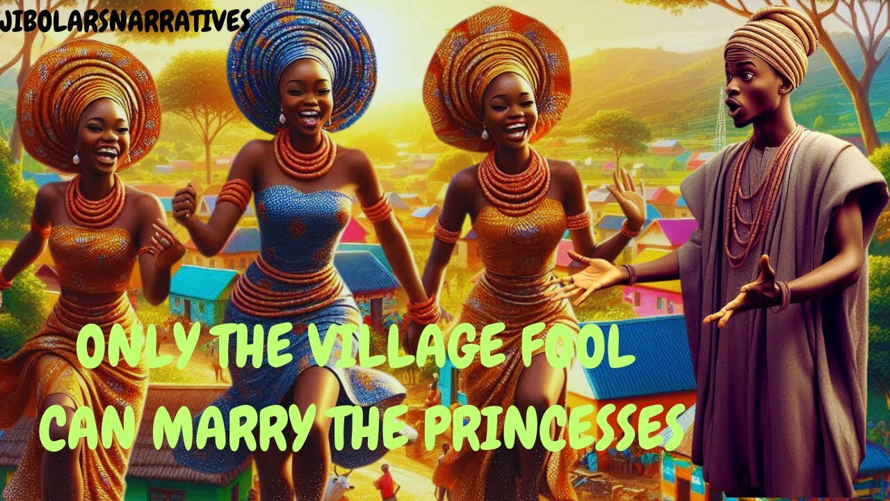 THE VILLAGE FOOL & THE PRINCESSES| AFRICAN FOLKLORE - YouTube