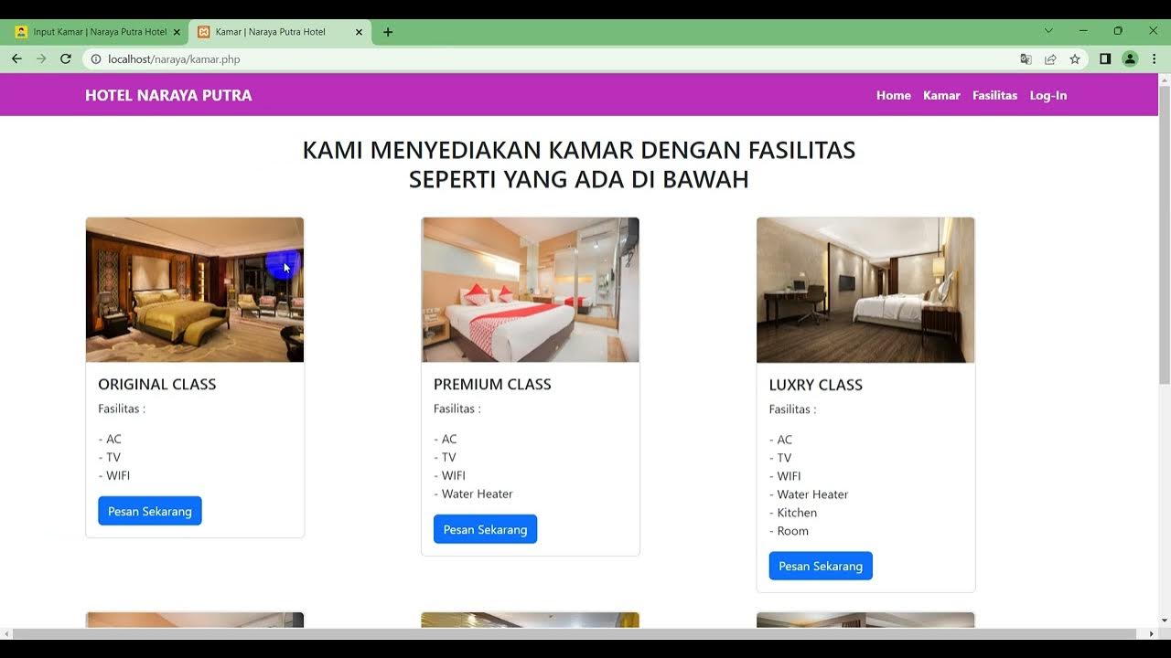 (PART 15) Bootstrap : Tutorial Aplikasi Pemesanan Hotel Berbasis Web ...