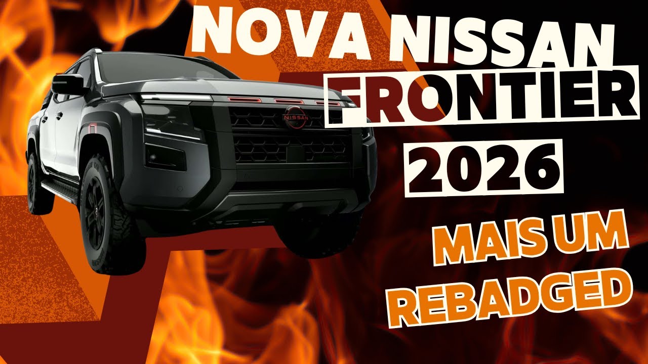 NOVA NISSAN FRONTIER 2027 REVELADA E ELA É UMA TRITON - YouTube