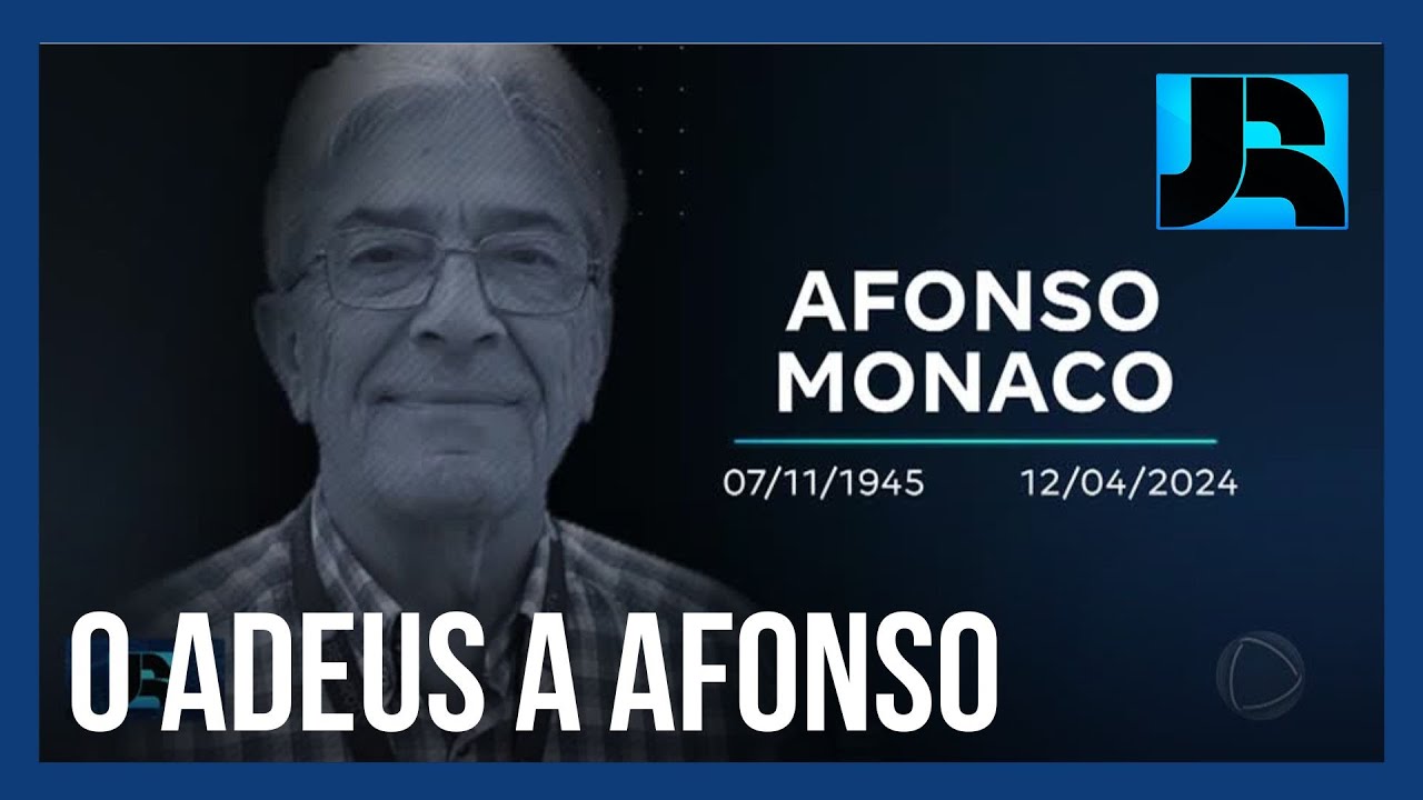 Veterano da TV brasileira, jornalista Afonso Monaco morre vítima de ...
