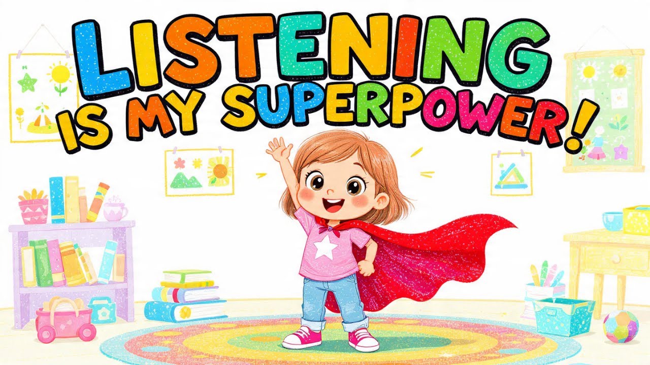 Listening Is My Superpower! | Fun Kids Song About Power Of Listening ...