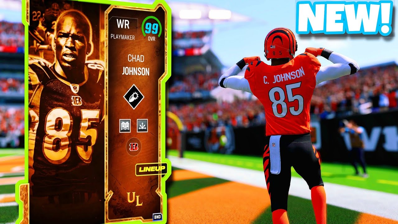 99 SPEED CHAD JOHNSON JOINS the BEST BENGALS THEME TEAM in MADDEN 24 ...