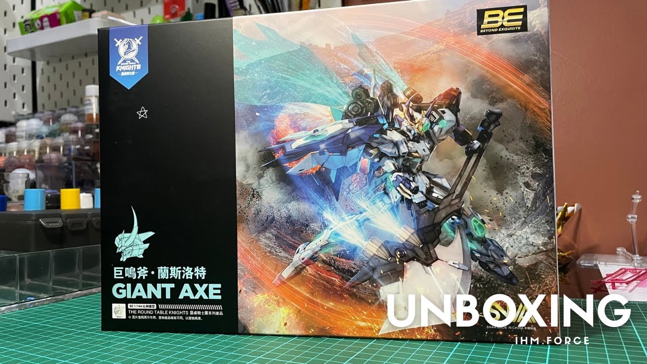 SNAA BE 1 144 The Round Table Knights Gaint Axe Lancelot SC 005 - YouTube