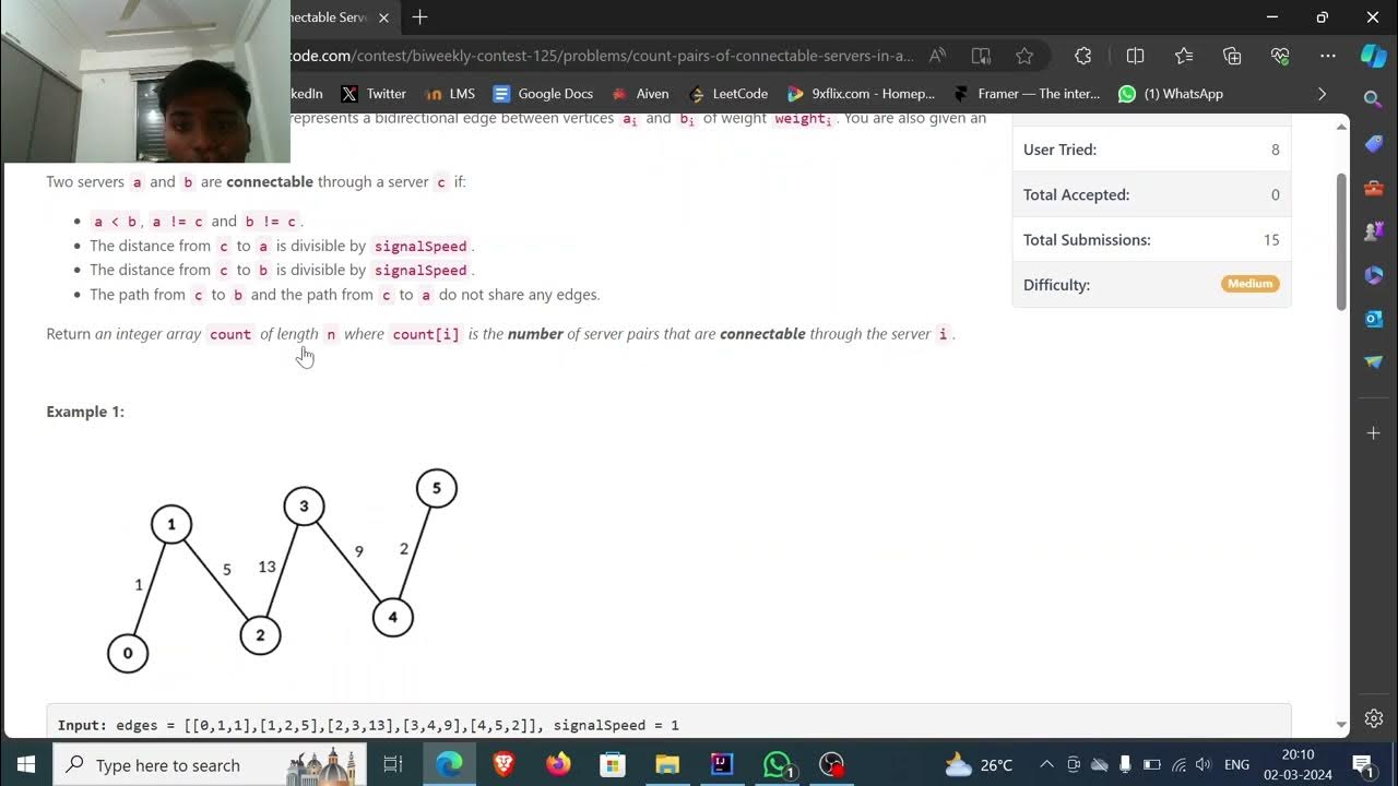 Leetcode Biweekly Contest 125 Solved A B C Youtube