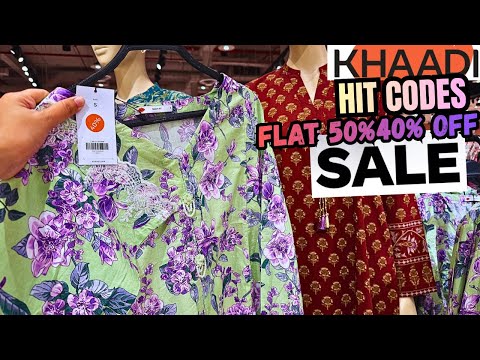 Khaadi FLAT 50% 40%OFF SALE 2026📣🔥 Khaadi Sale 2026🔥📣❤️