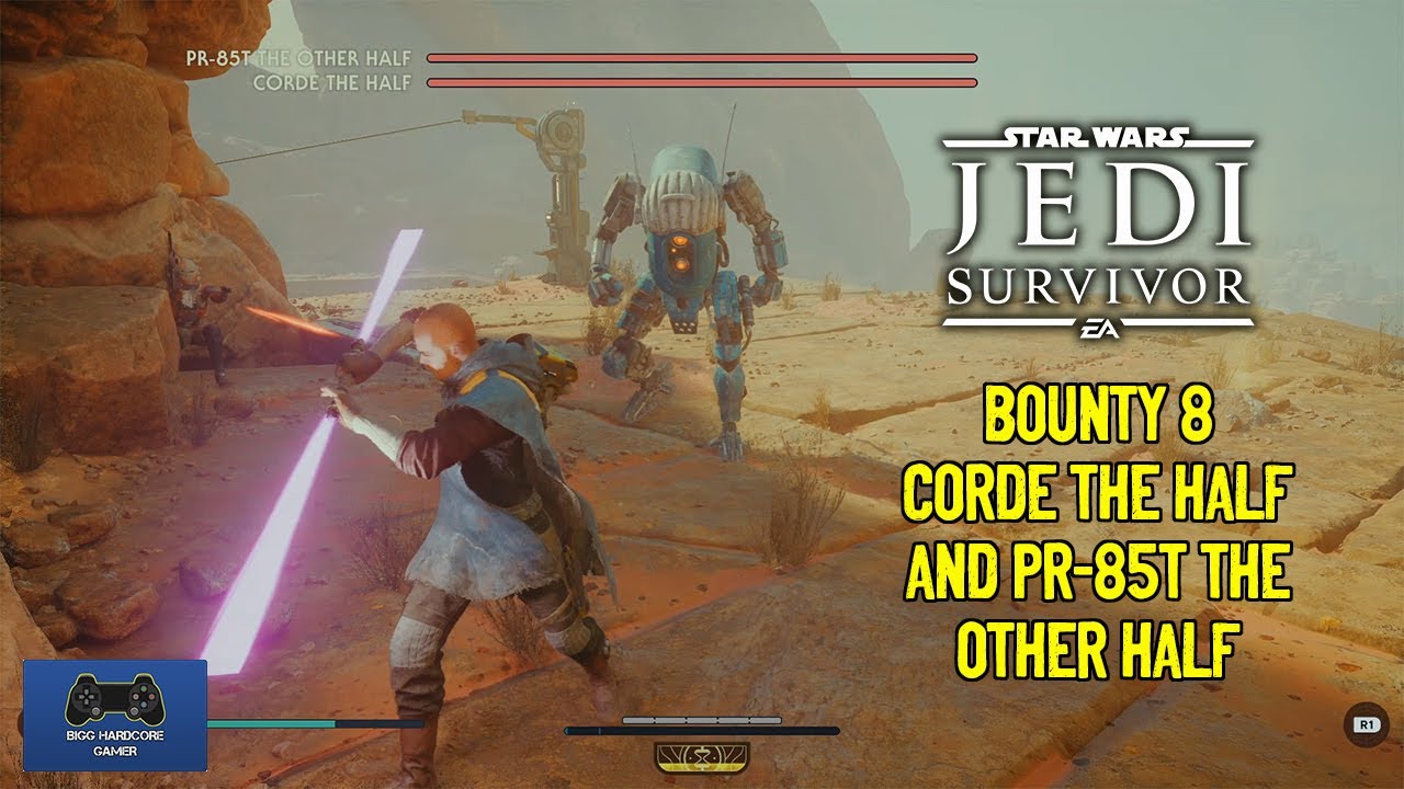 Star Wars Jedi Survivor - Bounty Hunter - #8 Corde The Half And PR-85T ...
