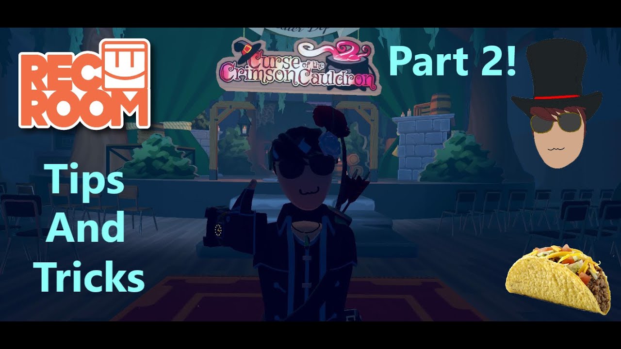 Tips And Tricks Part 2 | Rec Room Curse of The Crimson Cauldron - YouTube