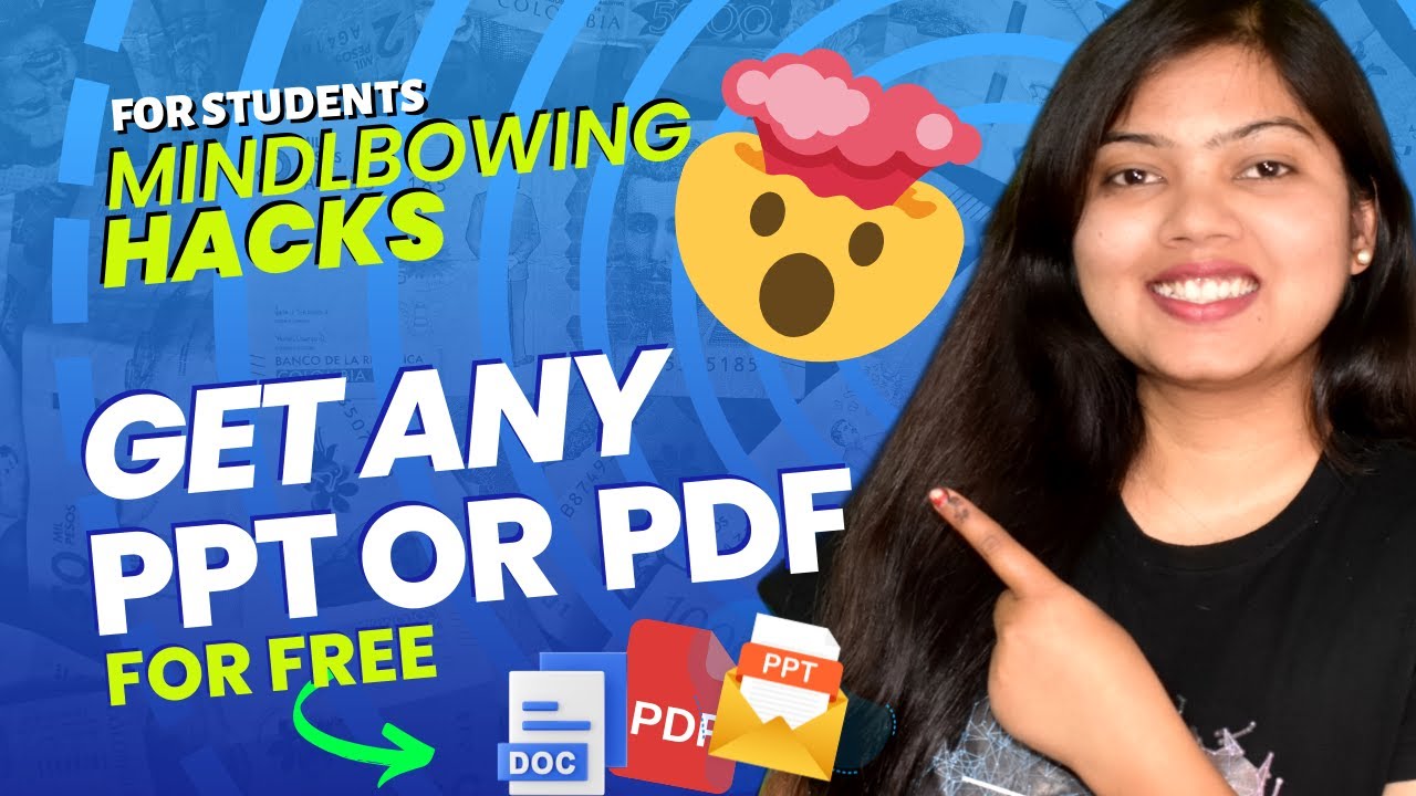 GET ANY TOPIC PDF/PPT/WORD DOC FOR FREE 🤯| STUDENT LIFE HACK | STUDYSHIP WITH KRATI 2 - YouTube