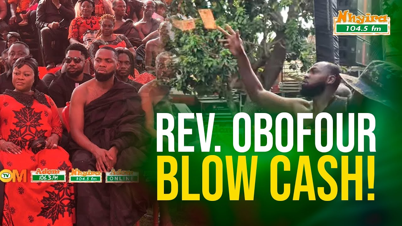 Rev Obofour's Surprising ACTION at his Mother's One Week Memorial Will ...