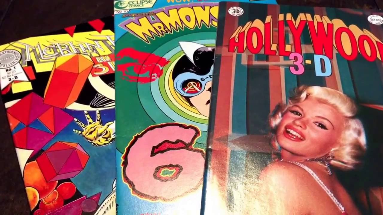 A look at some 3D Comics - YouTube