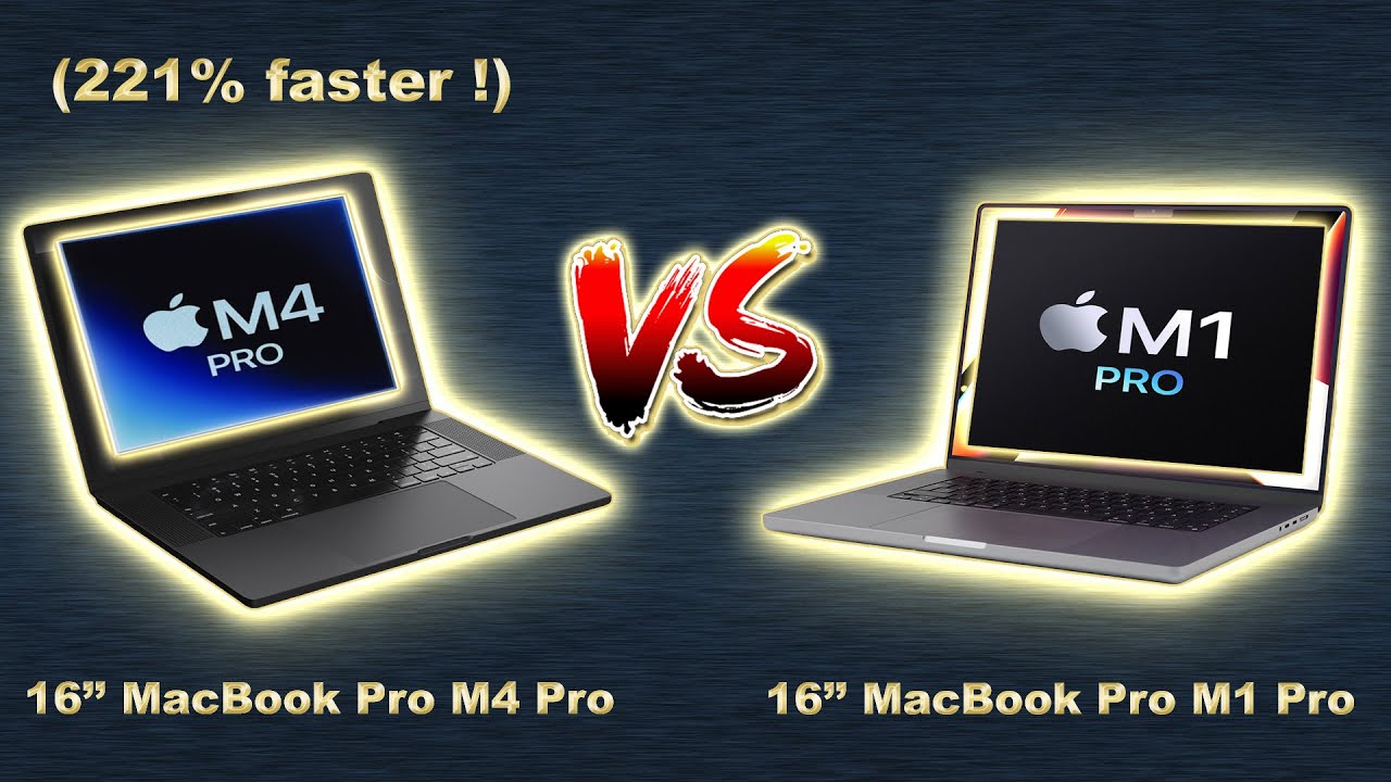 MacBook Pro M4 Pro benchmark vs M1 Pro - CPU, GPU, SSD drive speed ...