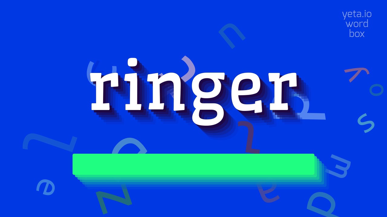 How to say "ringer"! (High Quality Voices) - YouTube