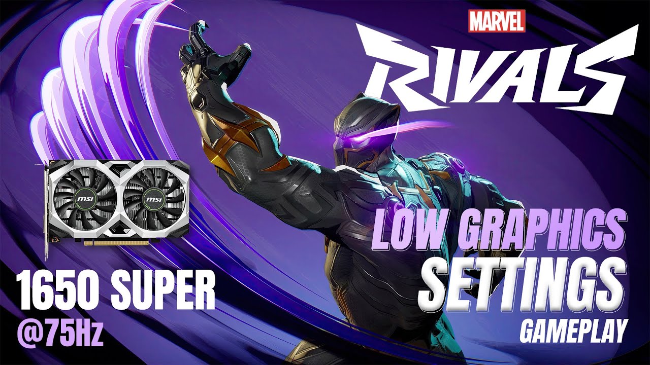Marvel Rivals | #nvidia GeForce 1650 super | Gameplay - YouTube