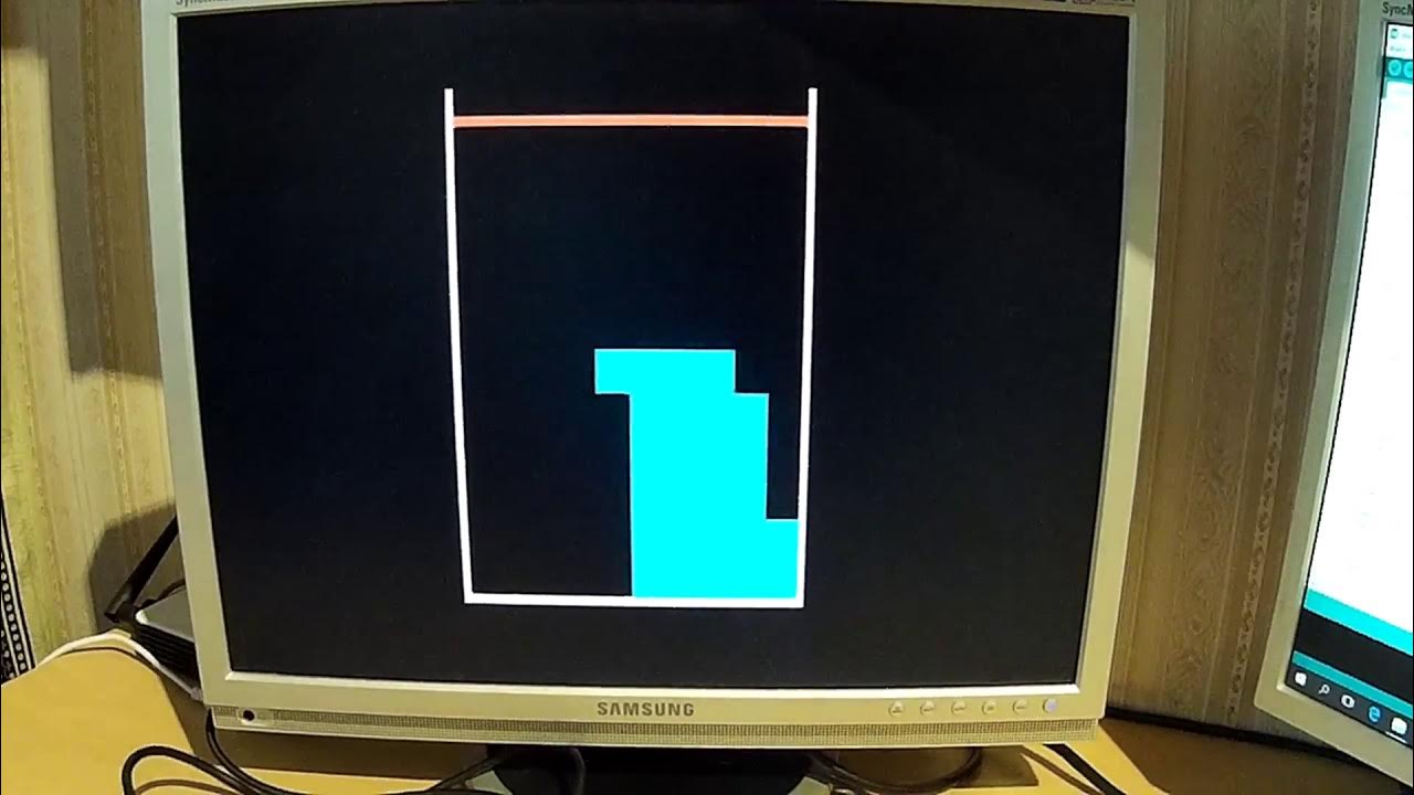 Arduino UNO Stacker game based on VGAX library - YouTube