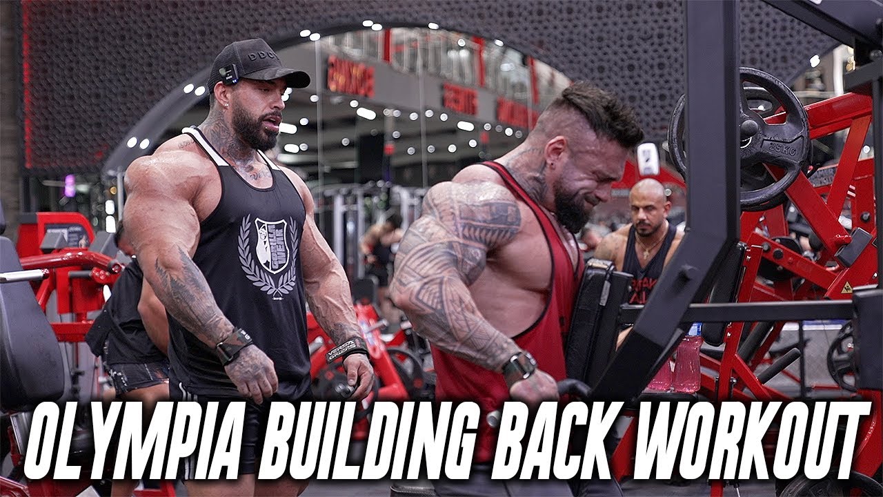 OLYMPIA BUILDING BACK WORKOUT - with Darren Farrell - YouTube