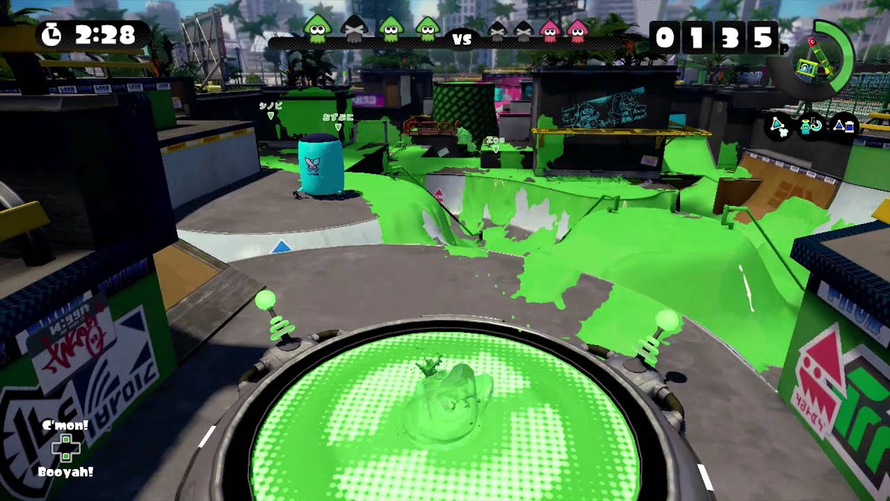Buckets of Fun: Splatoon August 5th Update - YouTube
