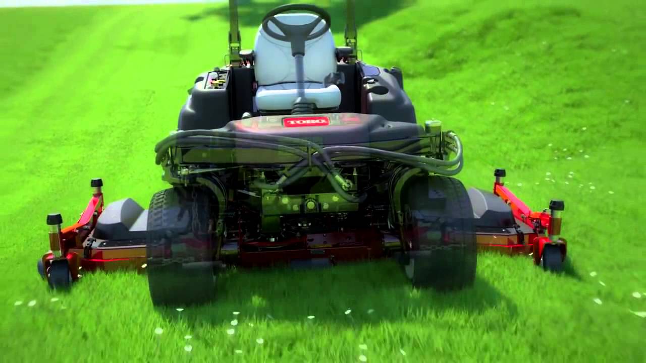 Toro® Groundsmaster® 360 Quad Steer™ – 100 Inch Deck Option - YouTube