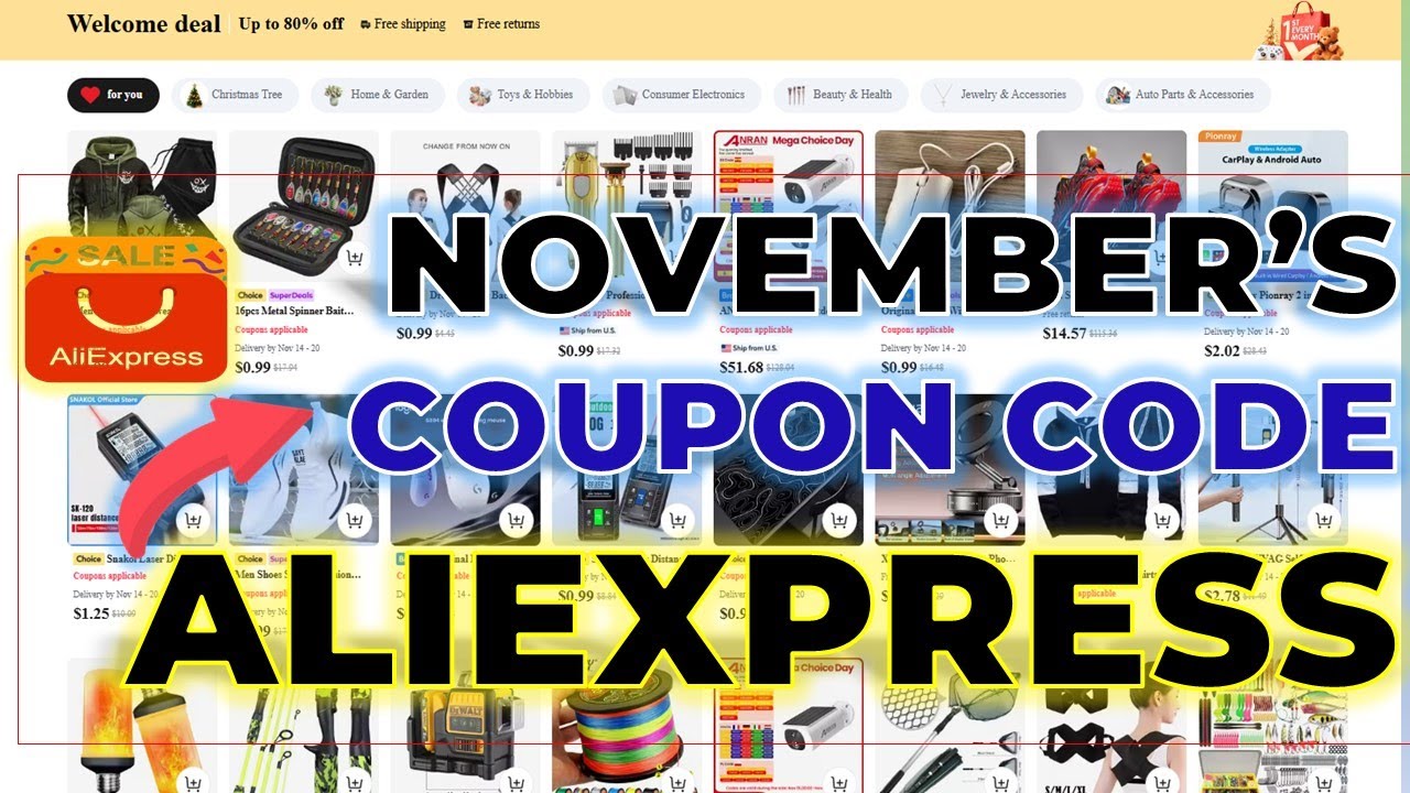 Aliexpress Coupon Code in November 2025 | Unmissable Discounts - YouTube