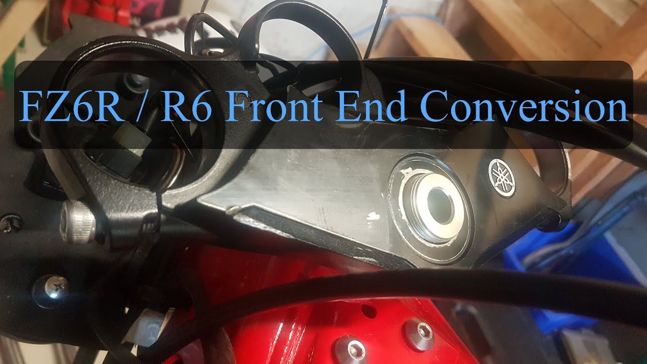 Yamaha R6 Front End Conversion Teaser Trailer - YouTube