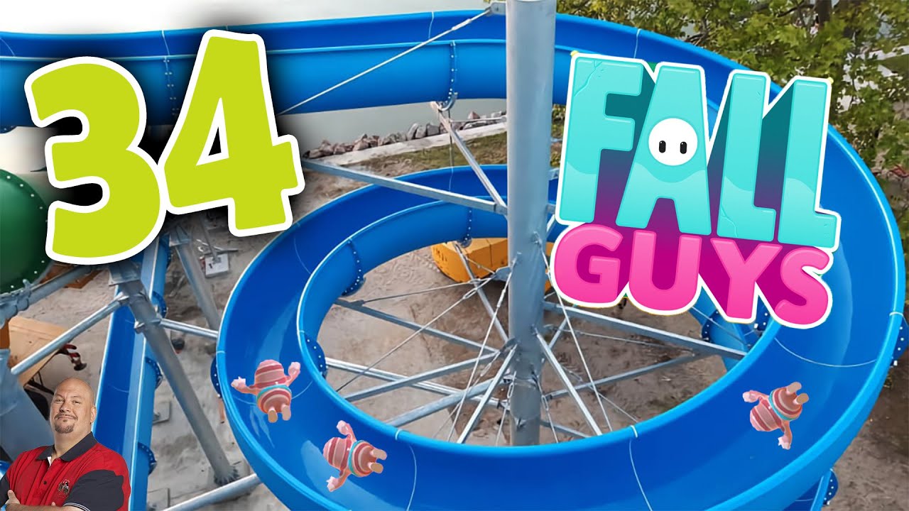 Wasserrutschen-Level: Galileo - Fall Guys #34 - YouTube