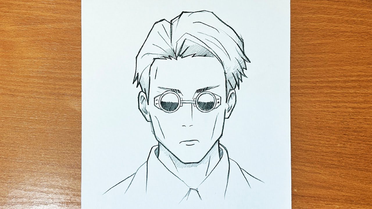 How to Draw Kento Nanami from Jujutsu Kaisen || Easy Anime Drawing Step ...
