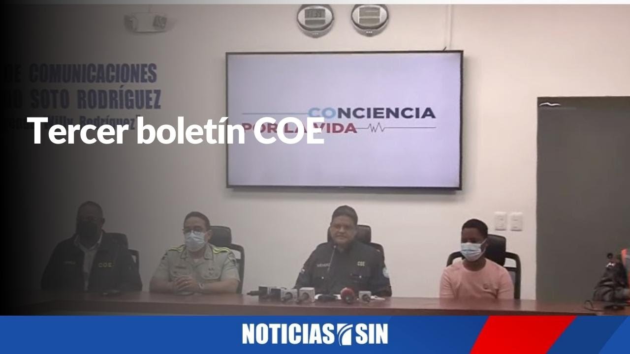EN VIVO Boletín #3 del COE Operativo de navidad - YouTube