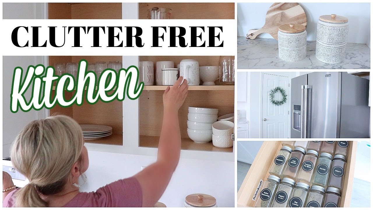 DO THIS for a Clutter Free Kitchen!! | Minimalism | Clutter Free Home ...