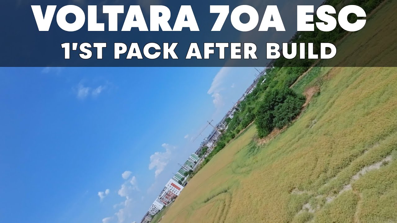 Voltara 70A ESC 1st pack after build | UNCUT - YouTube
