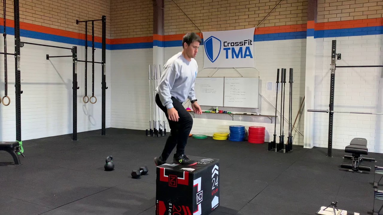Box Step Ups - YouTube