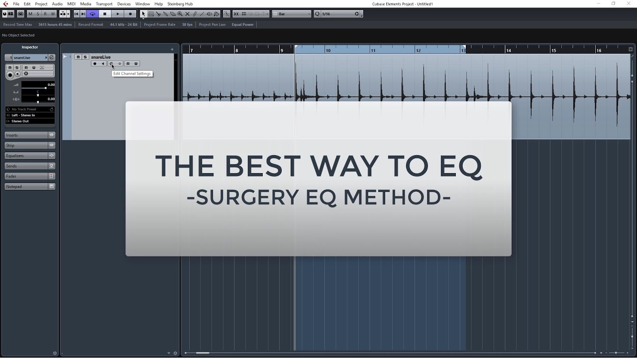 The best way to EQ - Surgery EQ method - YouTube