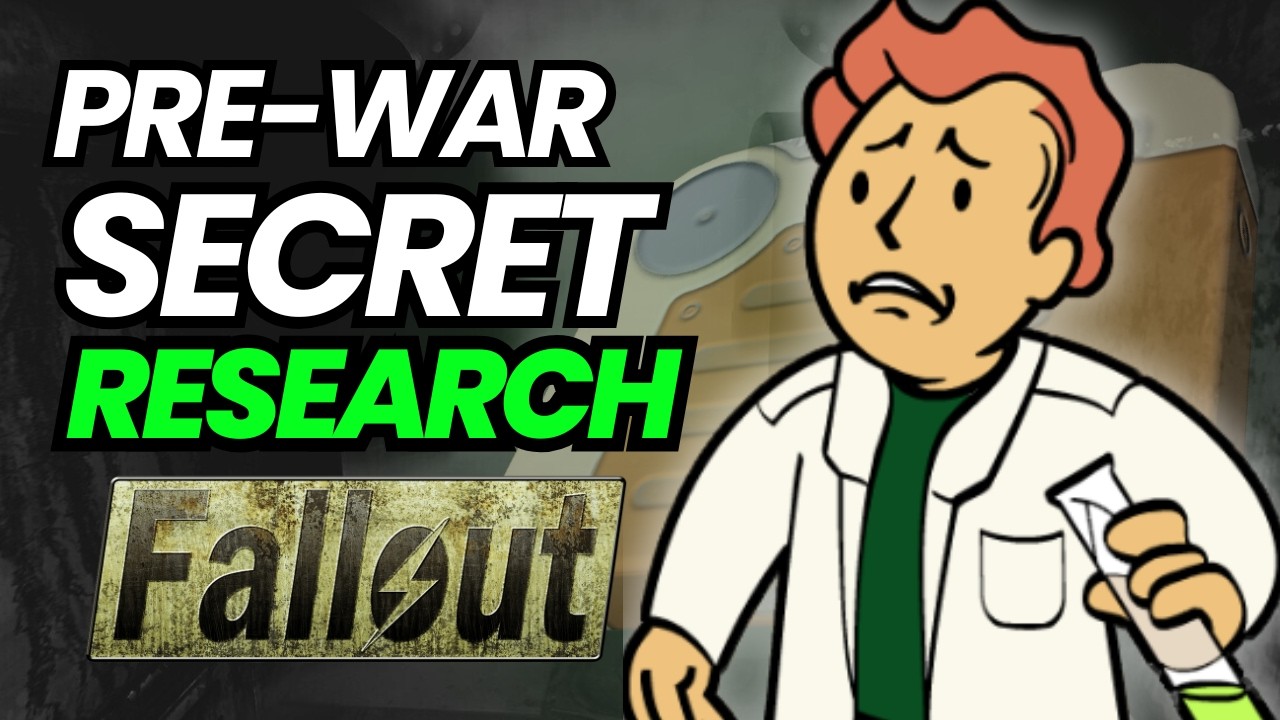 Pre-War Research Projects | #Fallout Lore - YouTube