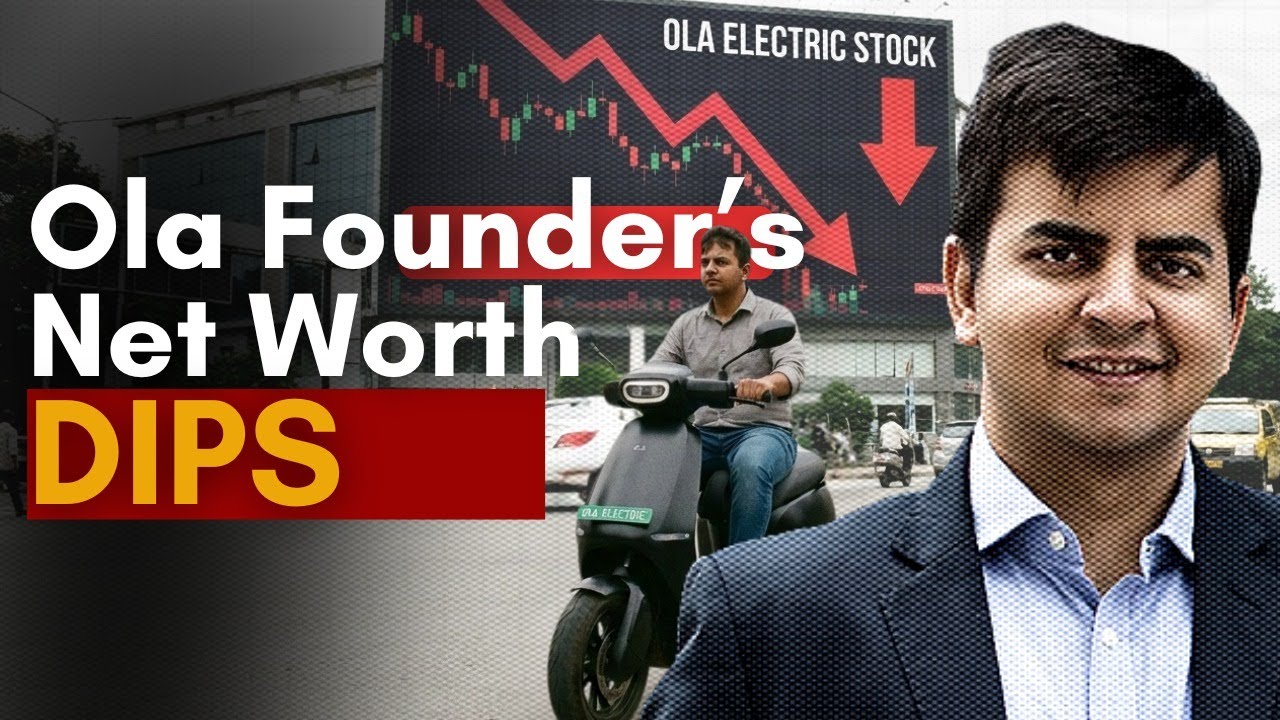Bhavish Aggarwal's Net Worth Takes A Hit As Ola Founder Sells His ...