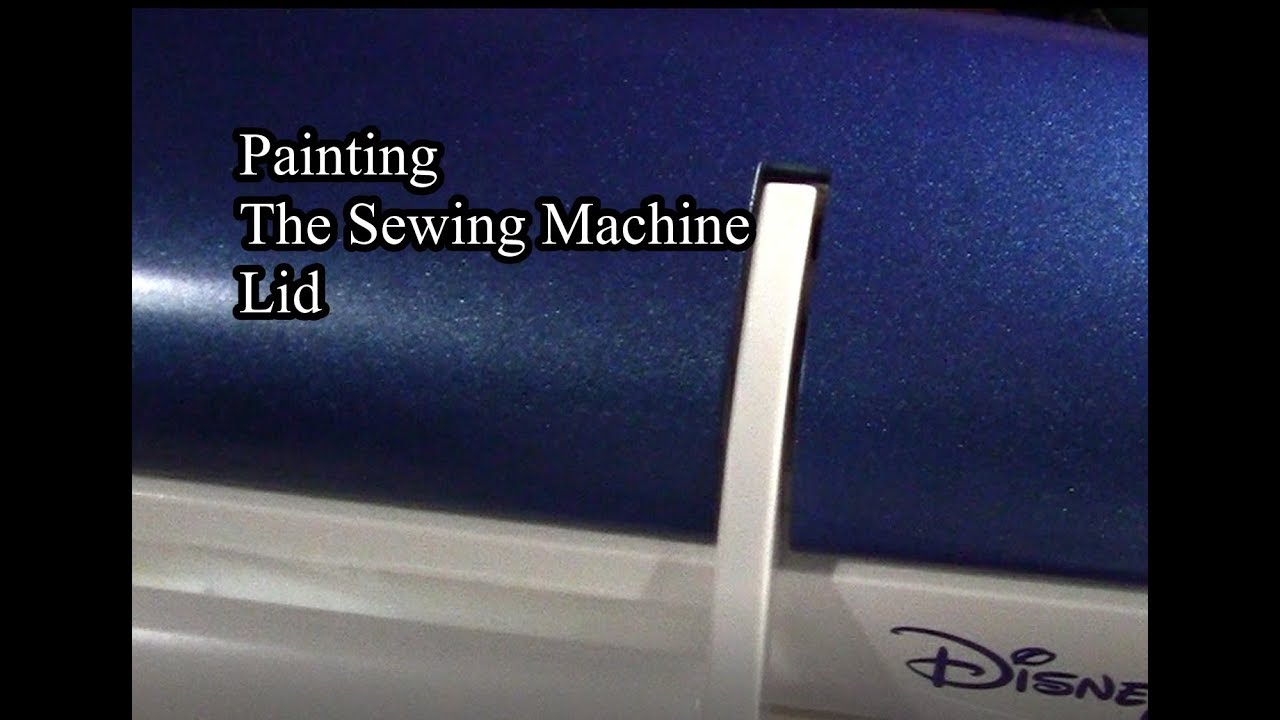 Painting Sewing Machine Lid - Christopher Nejman - YouTube