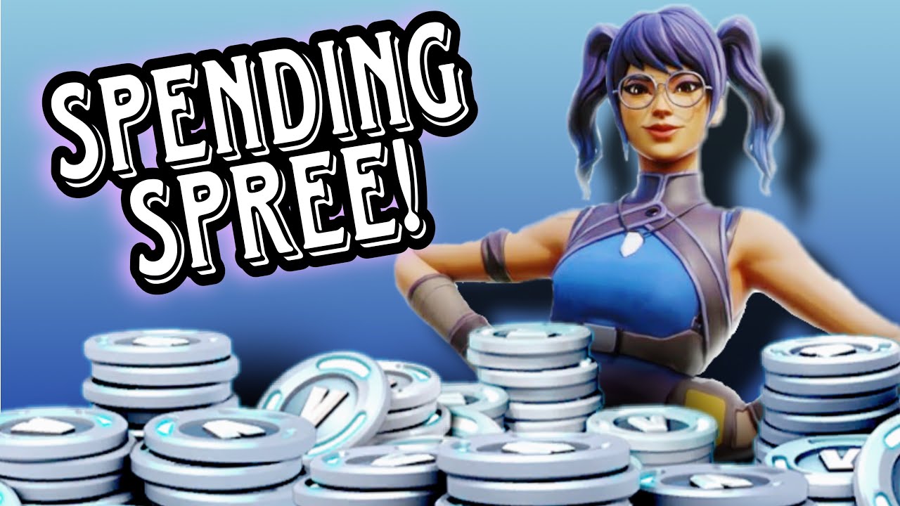 SPENDING 20,000+ VBUCKS in Fortnite (SPENDING SPREE!) - YouTube