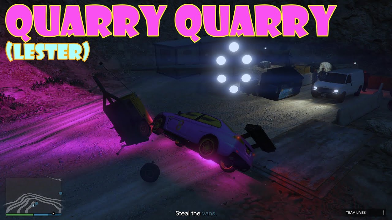 Quarry Quarry | Lester Contact Missions | GTA 5 Online - YouTube
