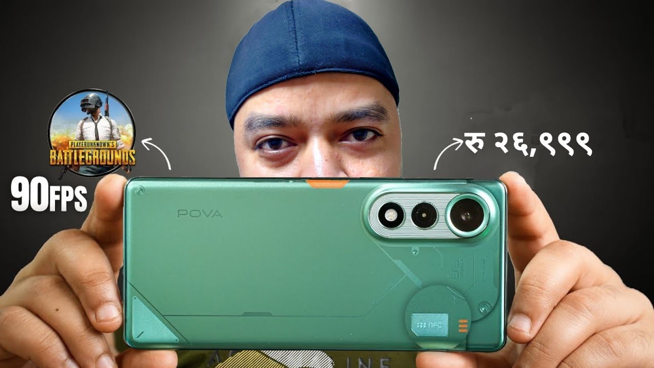 Under 27K 90fps Gaming Phone 😱 Tecno pova Curved Review नेपालीमा ...